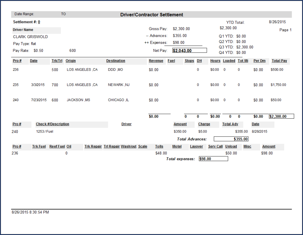 Truck Management Software Dr Dispatch